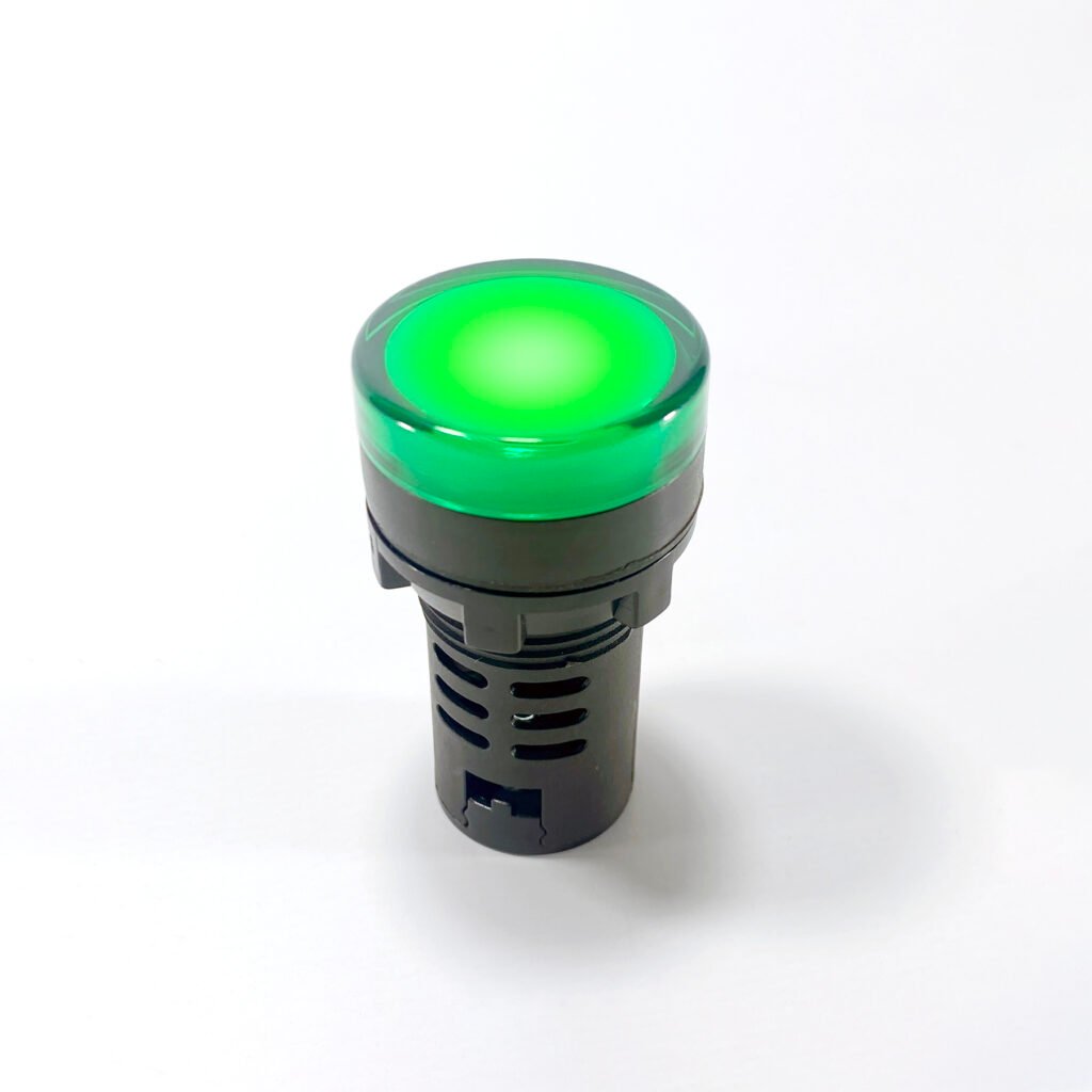 SINALEIRO LED TIPO LUMINOSO COR VERDE - FLextech Soluções
